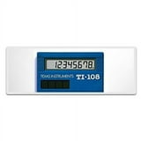 Texas Instruments TI-108 Calculator Bulk Class Set for K-4 (10-Count ...