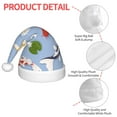 Fuzoiu Colorful Koi Fish Print Santa Hat Christmas Hat for kids,Santa ...