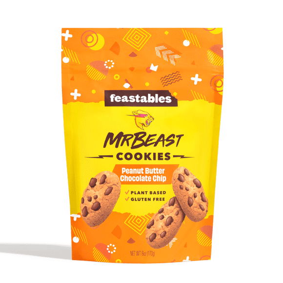 Feastables | MrBeast Chocolate Bars and Cookies