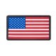 Rothco PVC US Flag Patch With Hook Back, Red/White/Blue - Walmart.com