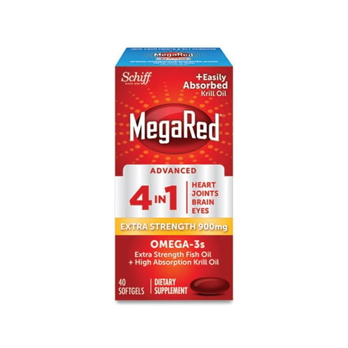 Advanced 4-in-1 Omega-3 Softgel 900 mg, 40 Count - Walmart.com