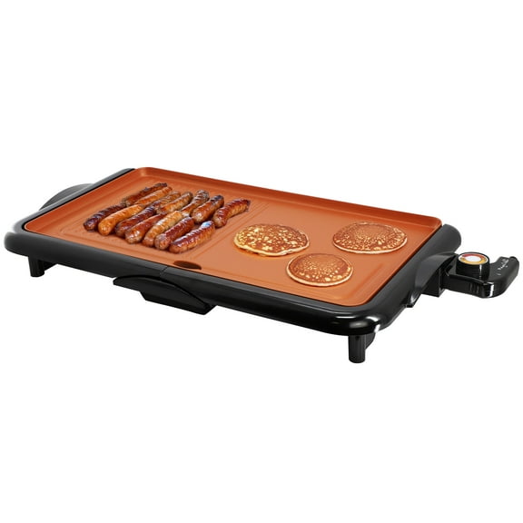 "Toastmaster Large 10"" x 20"" Electric Kitchen Griddle" - Walmart.com