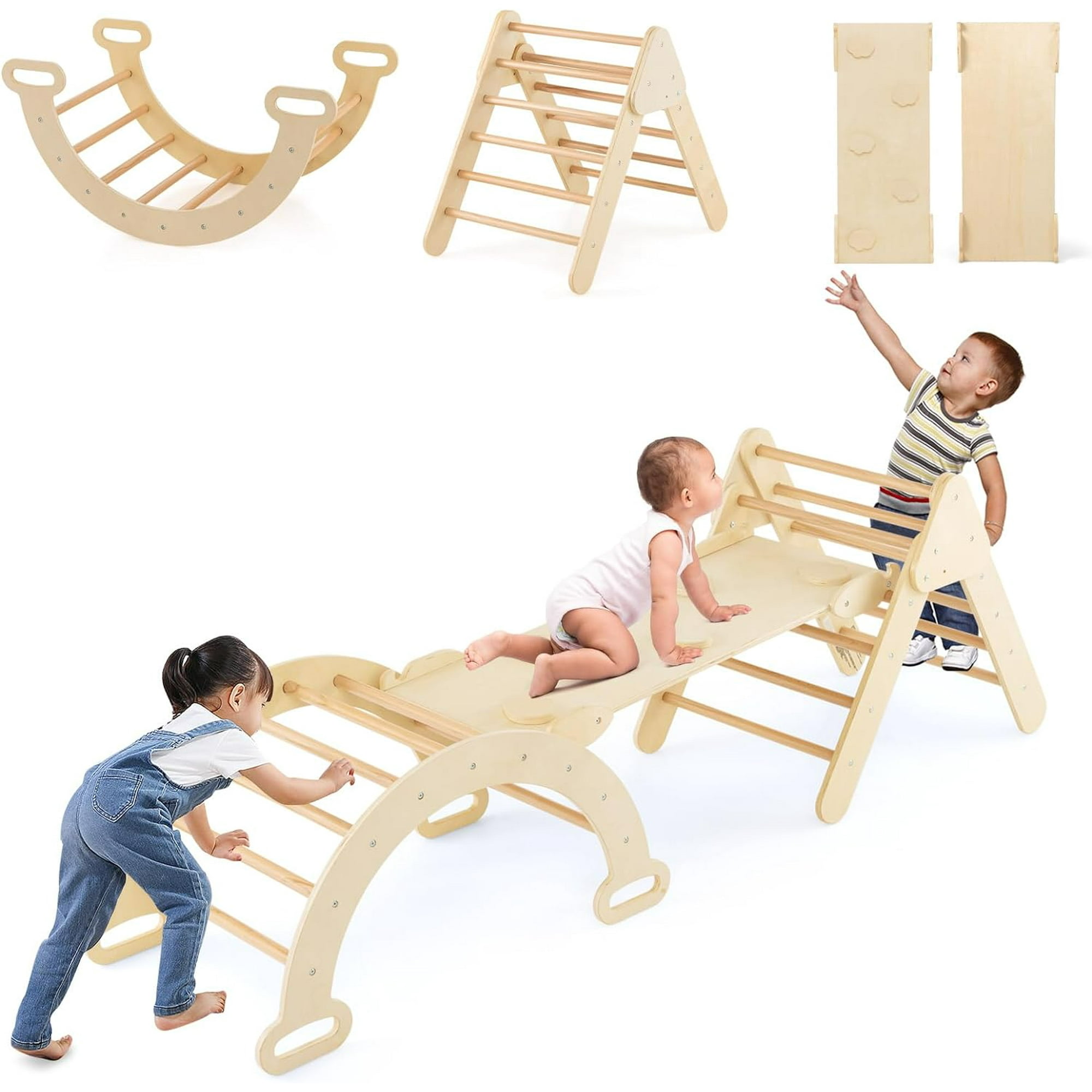 Click here for Olakids Climbing Toys For Toddlers  5 In 1 Kids Wo... prices