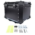 GELUOXI Motorcycle Top Case Scooter Luggage Storage Trunk Rear Tour ...
