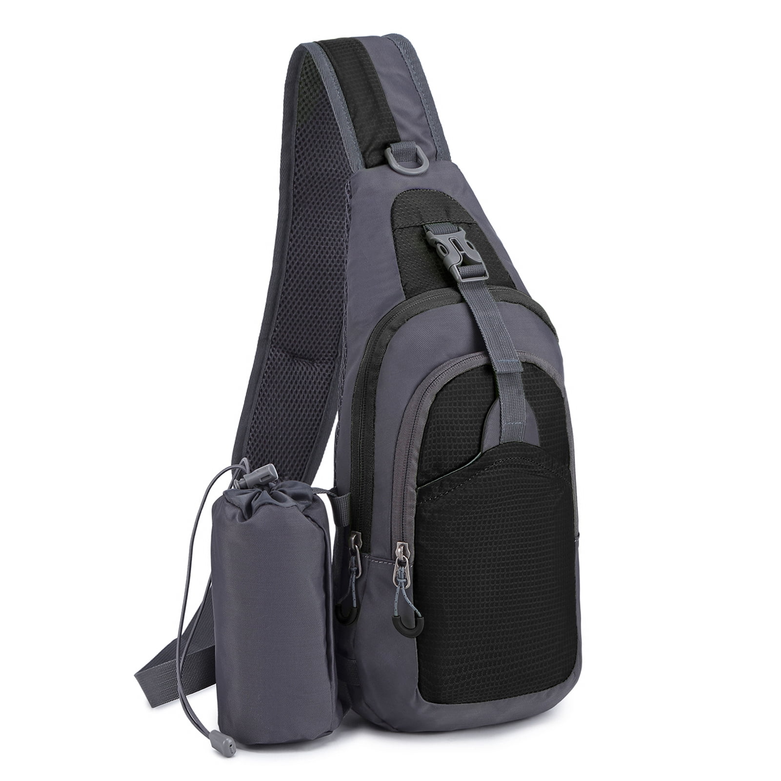 Paquete deportivo 7L Sling Bag Mujeres Hombres Hombro Mochila Pecho ...