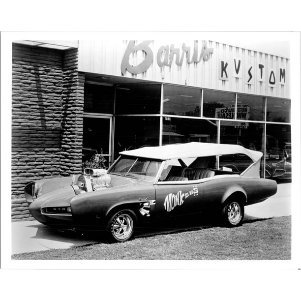 The Monkees vintage 5x7 photo The Monkeemobile Pontiac GTO - Walmart.com