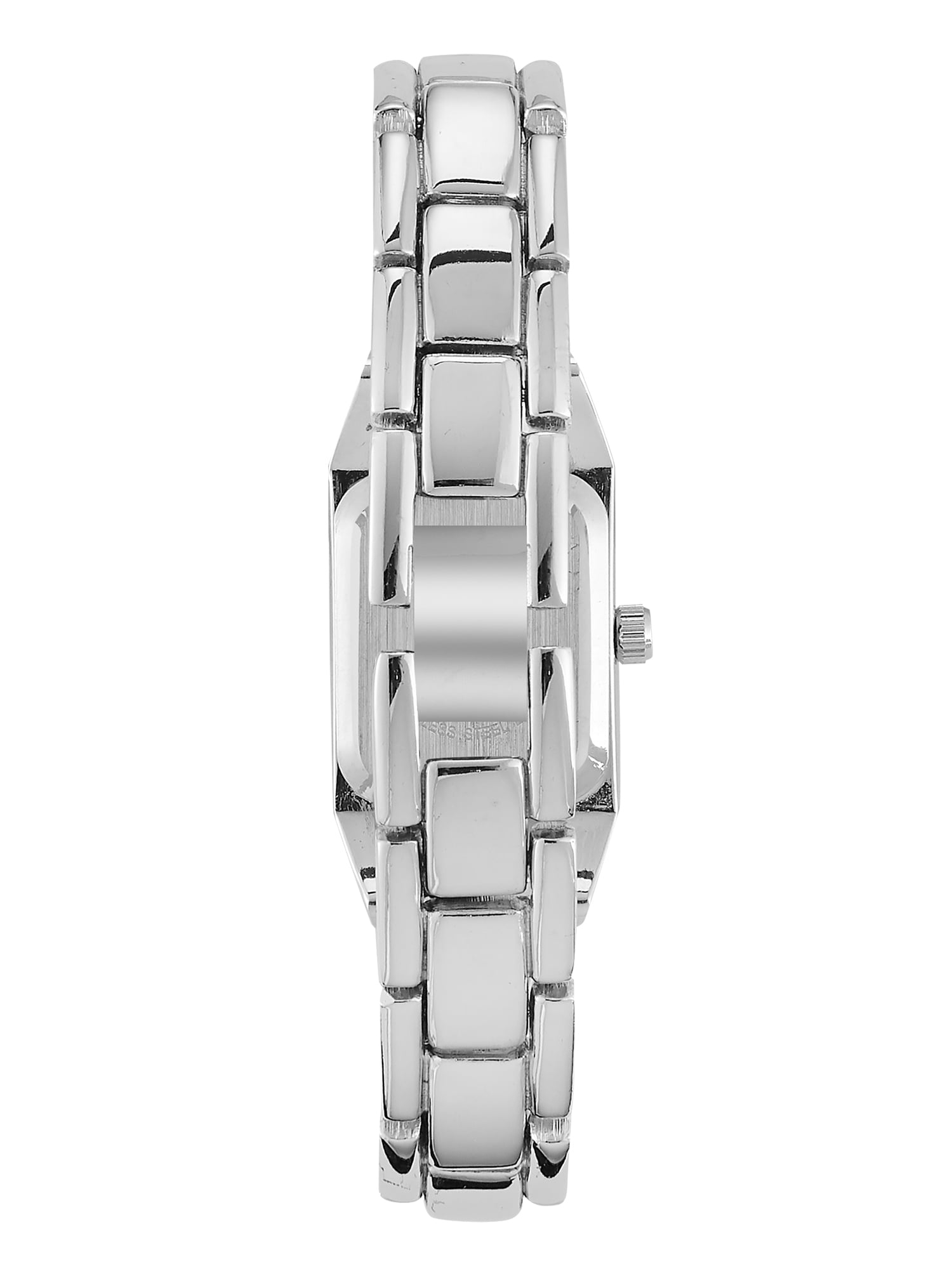 Time & Tru Women’s Silver-Tone Bracelet Watch