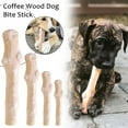 Coffee Wood Dog Bite Stick Chew Vegan Natural Bone Stick Dental Care ...