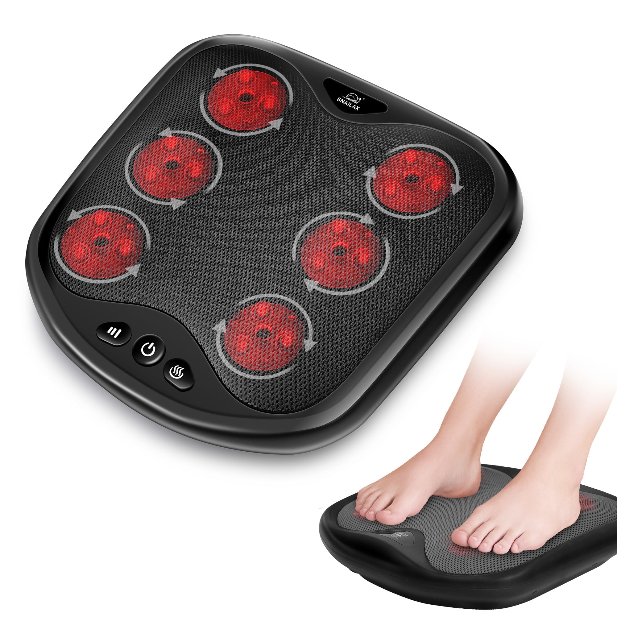 Click here for Snailax Shiatsu Foot Massager With Heat  Electric... prices