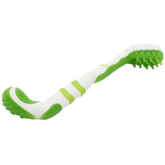 Pet Life ® 'Denta-Brush' TPR Durable Tooth Brush and Dog Toy - Walmart.com