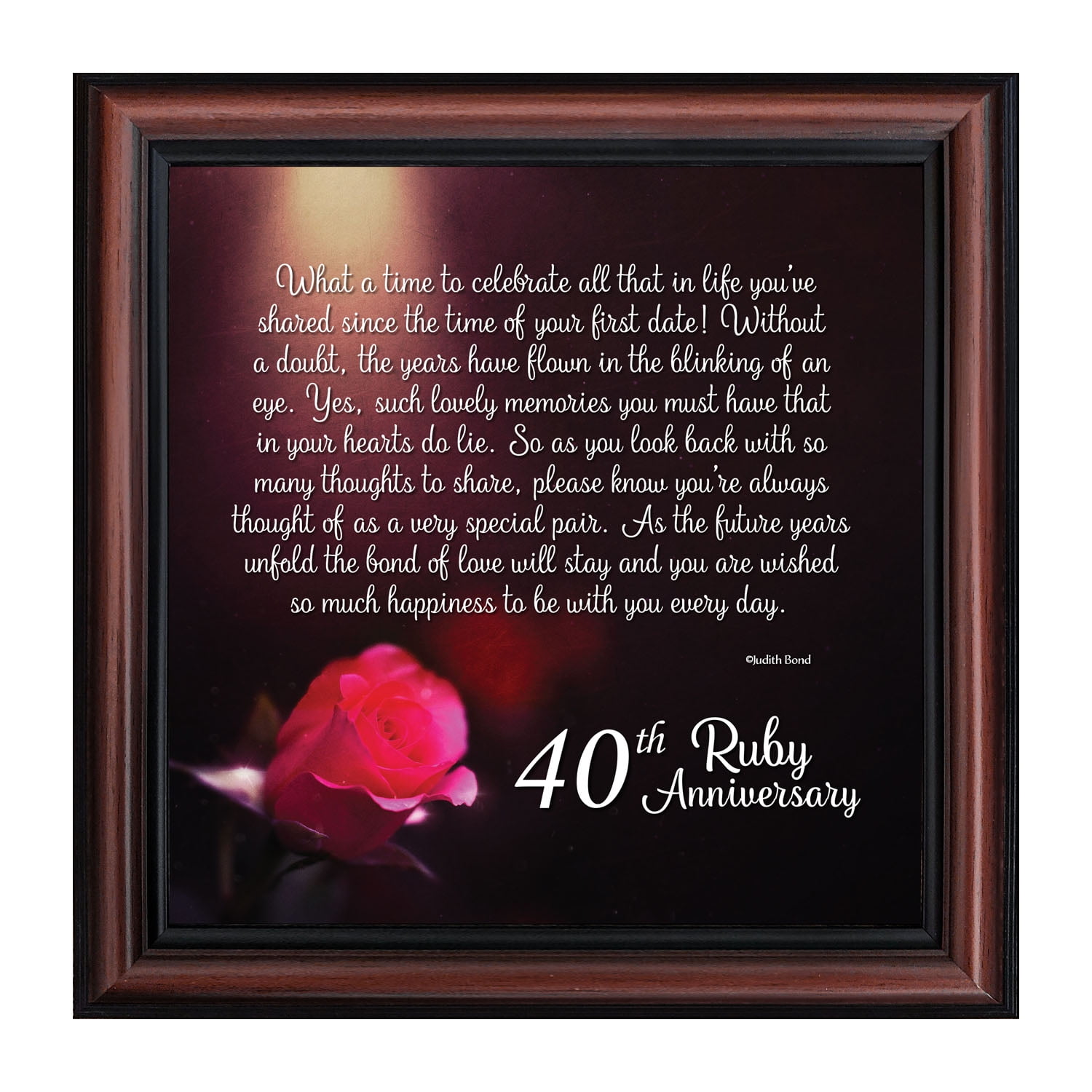 40th Anniversary Gifts For Parents Ruby 40th Anniversary Decorations 40th Anniversary Gifts For Parents Ruby 40th Anniversary Decorations