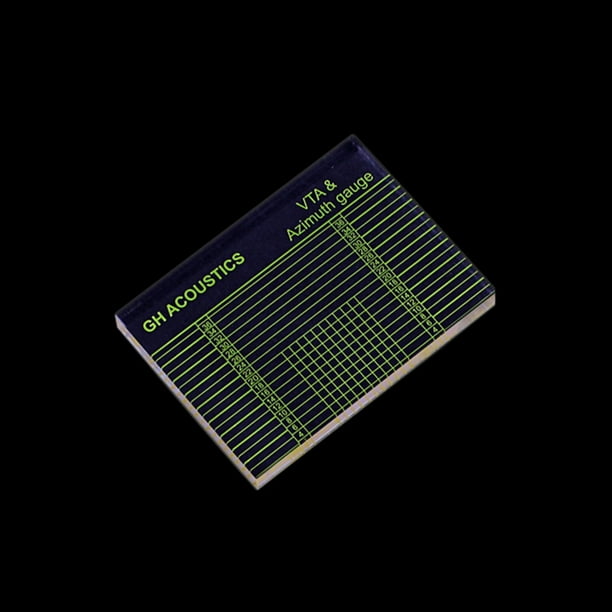 Megalia VTA Cartridge Azimuth Alignment Ruler for Turntable Phono ...