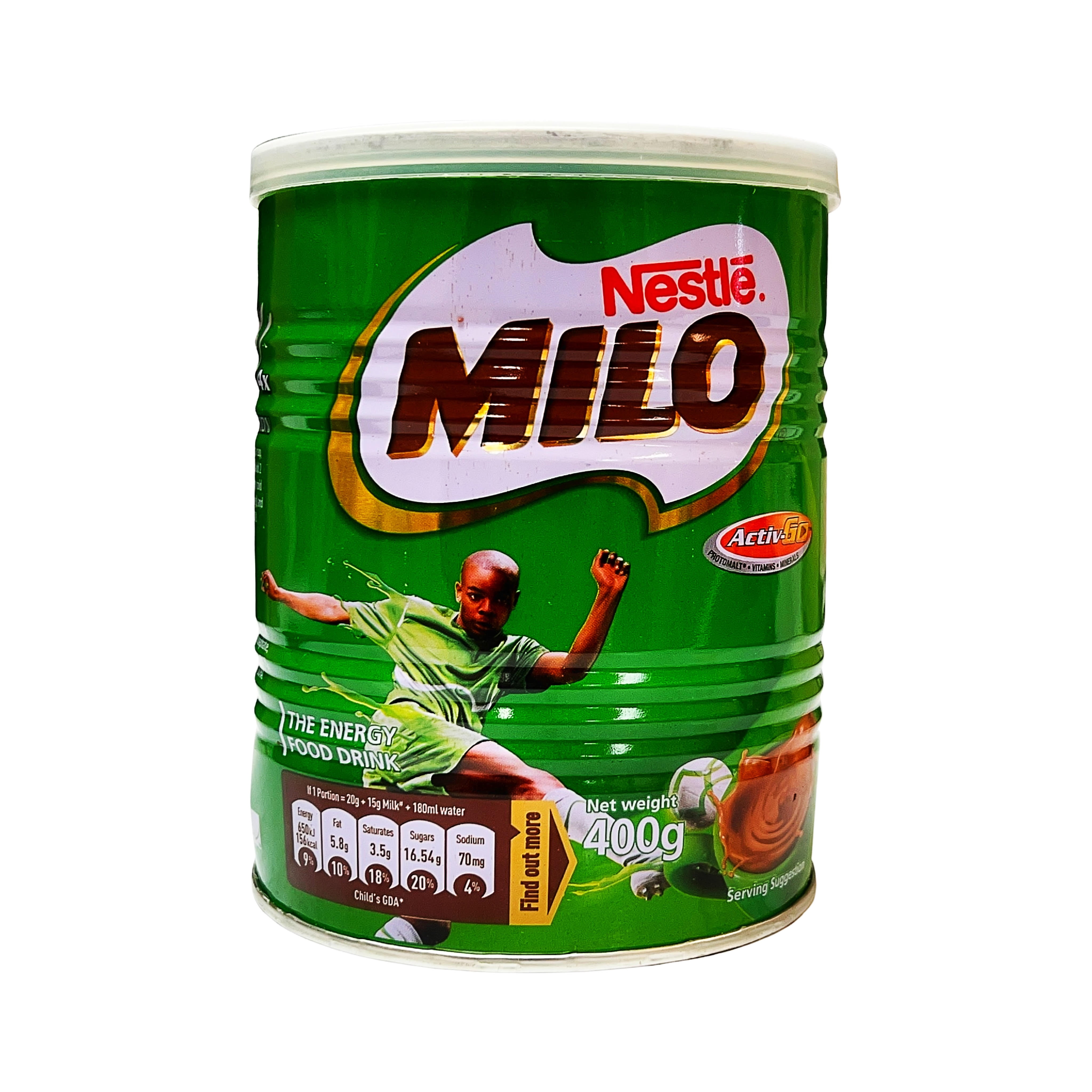 Nestle Milo Chocolate Malted Cocoa 400g Tin - Walmart.com