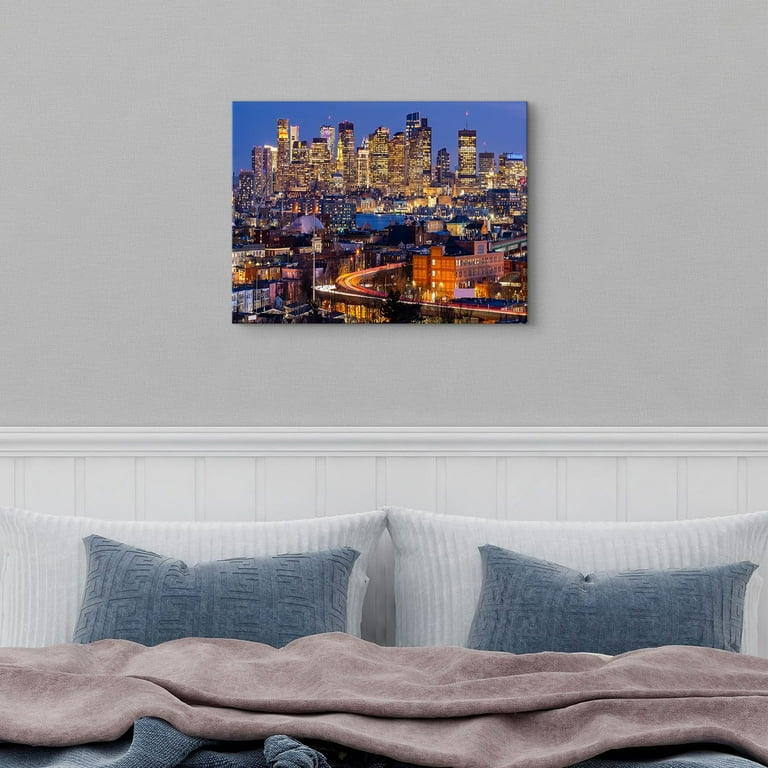 Boston Skyline Wall Art
