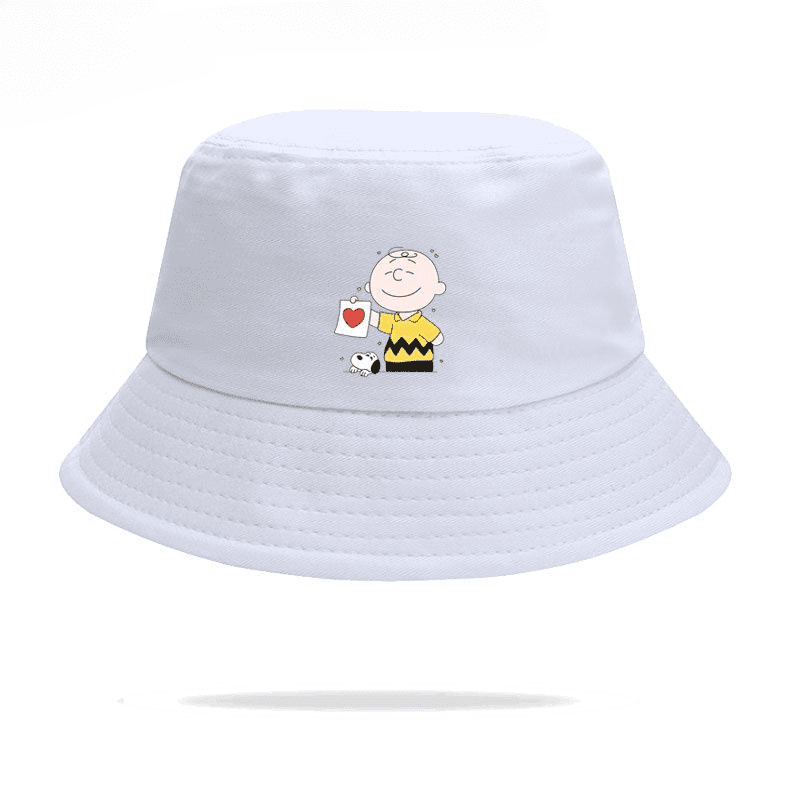 Sombrero de pescador con personaje de anime de personalidad simple y ...