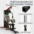 Fitvids LX760 Multifunctional Full Home Gym System Workout Station with ...