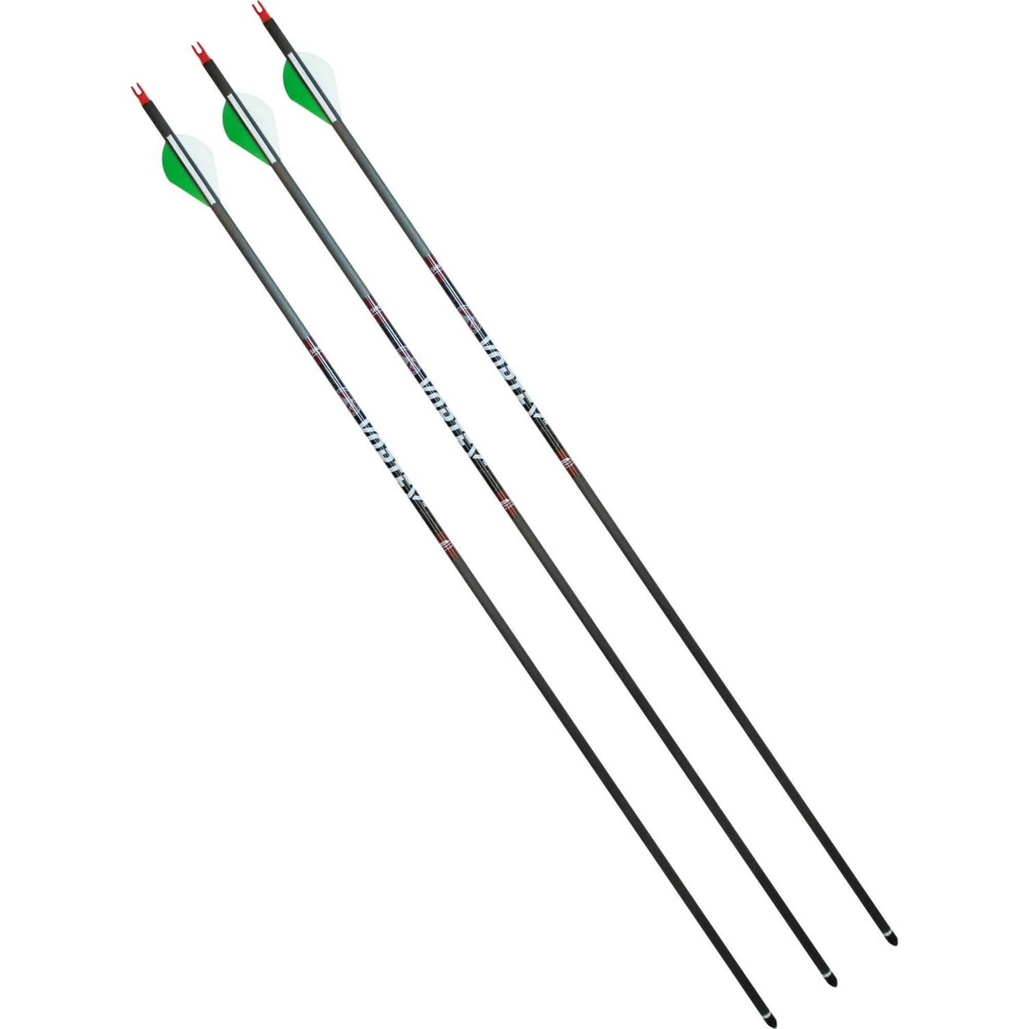 Barnett Vortex Carbon Youth Arrows W/ Inserts - 3 Pack