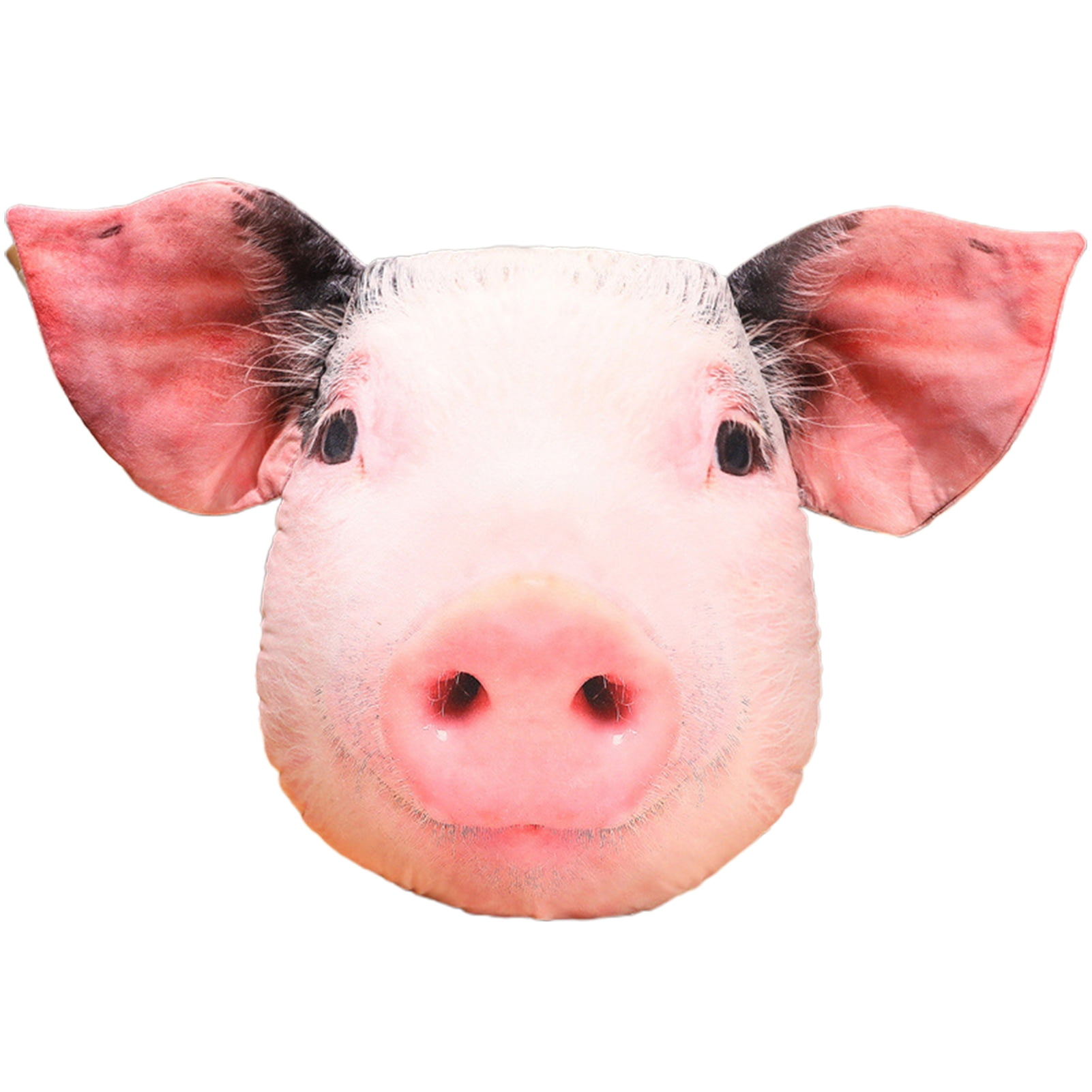 LIWEN Animal Head Throw Pillow Ultra Soft Companionship Elastic 3D ...