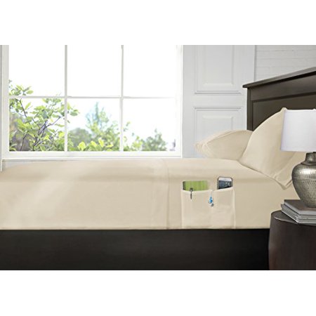 Swift Home Smart Sheets, Ultra Soft Brushed Microfiber 4-Piece Sheet ...