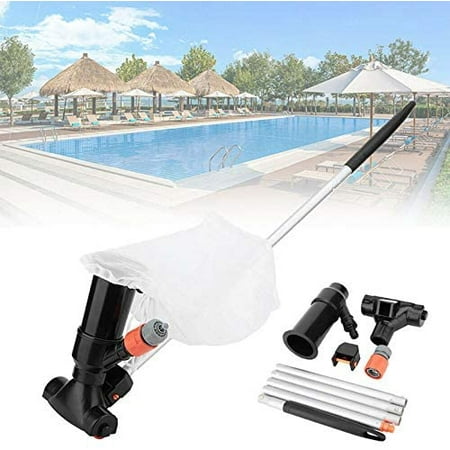 CARBONLIKE Portable Swimming Pool Vacuum Cleaner Underwater 5 Sections ...