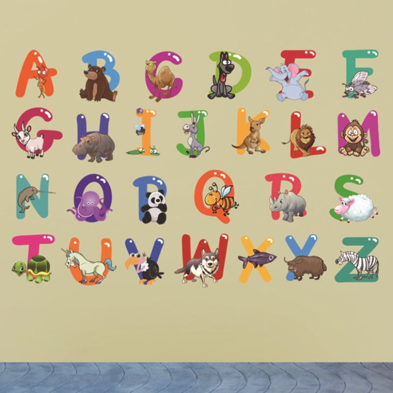 Animal Letters For Nursery