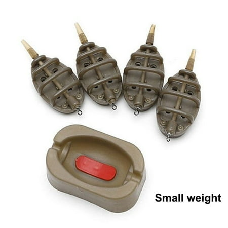 Onever Carp Fishing Combo Inline Method Feeder 4 Feeders 15/20/25/35g ...