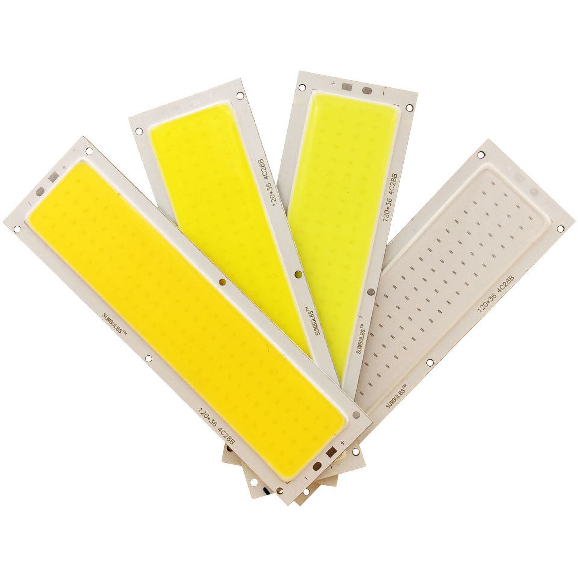 Fuente de luz de superficie integrada COB con chip invertido de 120 x ...