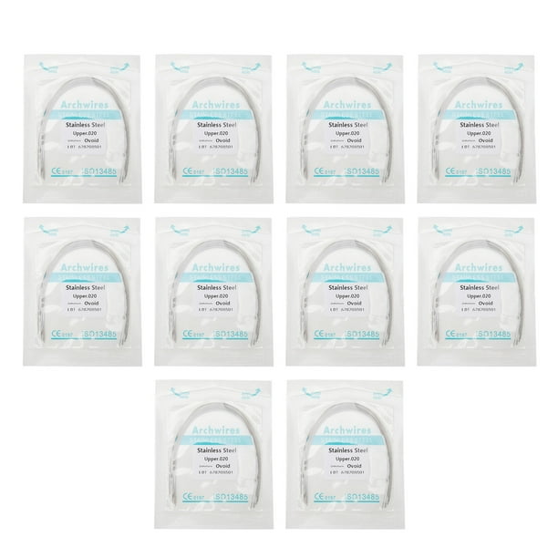 Orthodontic Retainer Wires,100pcs Dental Orthodontic Round Stainless ...