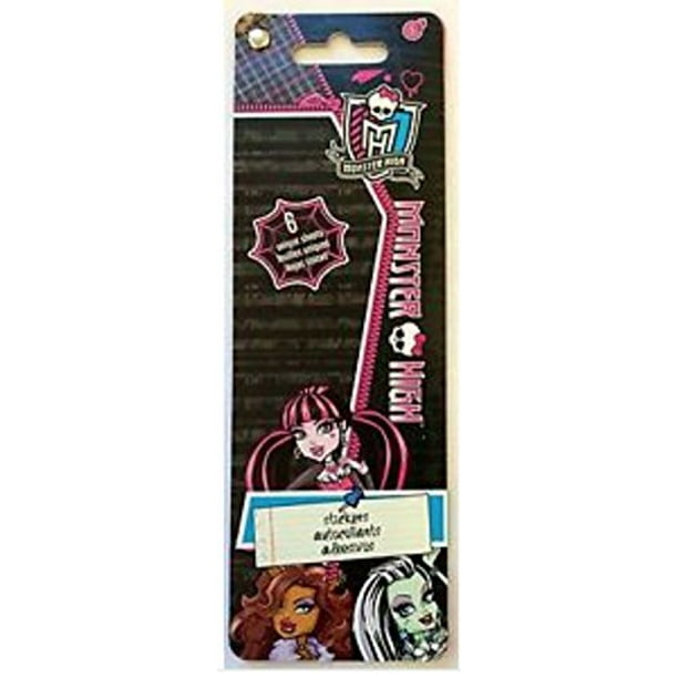 Monster High Stickers 6 Unique Sheets - Walmart.com