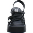Steve Madden Womens Kalani Leather Strappy Platform Sandals - Walmart.com