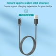 fankhu 60/100 CM USB Magnetic Charging Cable Replacement Smartwatch ...
