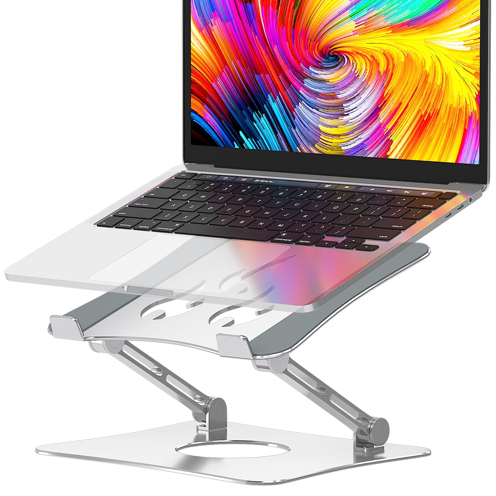 2 In 1 Laptop Stand, Ergonomic Adjustable Laptop Stand, Notebook ...