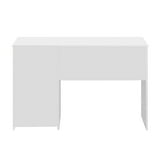 Techni Mobili Contemporary White Home Office Computer Desk with Ample ...