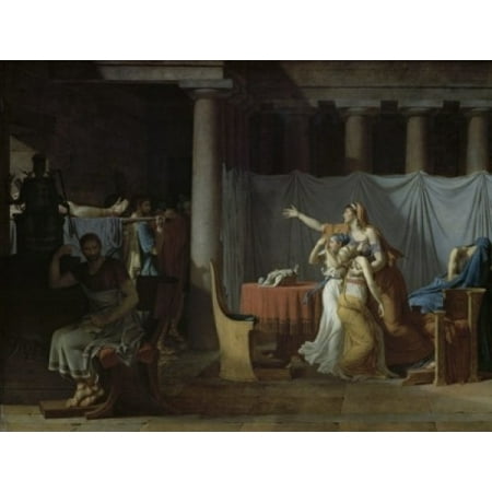 Brutus with the Bodies of His Sons , 1789 , Jacques-Louis David (1748 ...