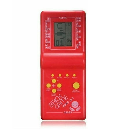 Portable Electronic Games Classic Handheld Brick Tetris Game With Music ...