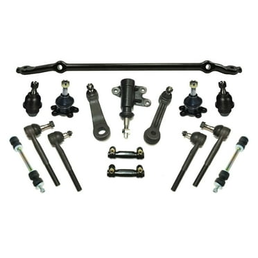 14 Pc Front Suspension Kit Adjusting Sleeves Inner & Outer Tie Rod Ends ...