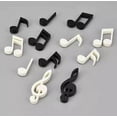 12-Piece Musical Note Refrigerator Magnet Set – Decorative Fridge ...
