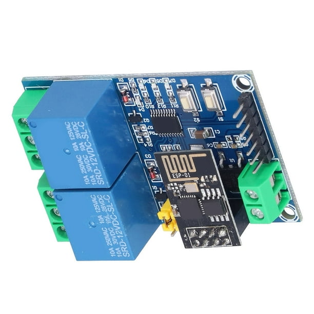 Módulo de relé Wi-Fi dual, módulo de relé Wi-Fi de canal dual Módulo de ...