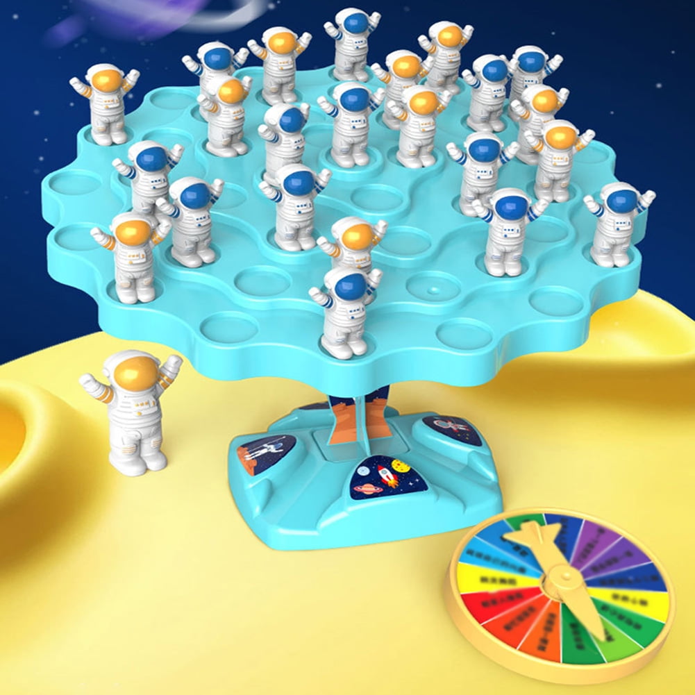 Juego de equilibrio de astronauta Ehuebsd Tablero apilable 48 piezas ...