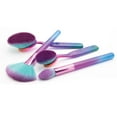 Moda Brush Prismatic Precision Powder 4pc Makeup Brush Set - Walmart.com