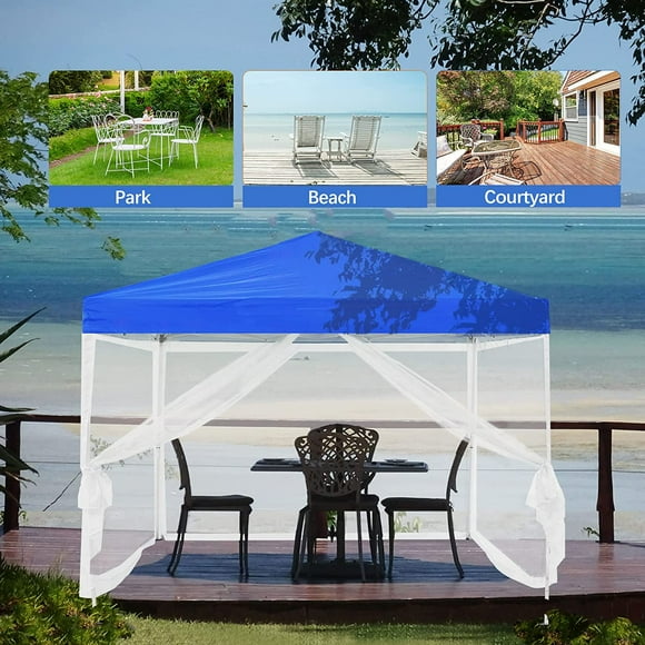 10x10 Canopy Mesh Walls