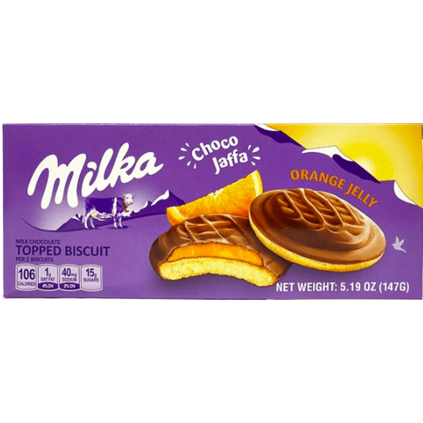 Milka Choco Jaffa Orange Jelly Net Weight 5.19 (147G) - Walmart.com