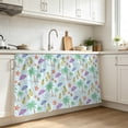 Cartoon Coconut Trees Cabinet Curtains for Shelves, Summer Cute ...