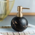 AOOOWER Elegant Ceramic Soap Dispenser With Wide Mouth For Bathroom ...