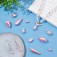 98Pcs 5 Styles Plastic Beads Teardrop Mixed Color 10-30x6-10mm Hole: 1 ...