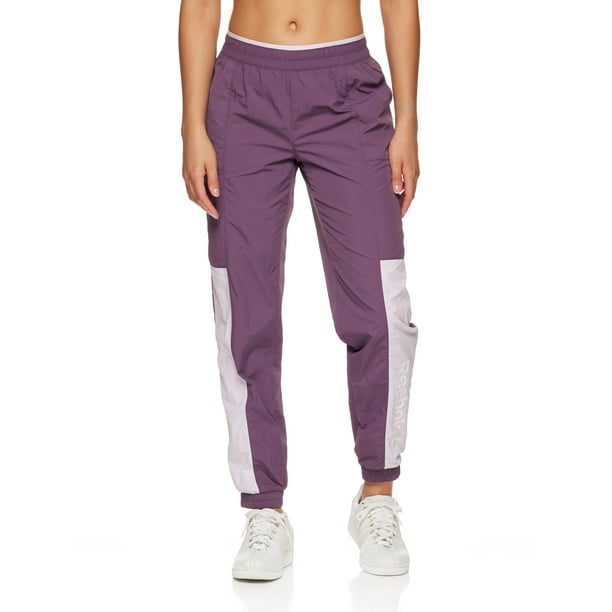 Reebok Women's Focus Track Woven Pants with Front Pockets and Back ...