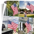 Soumns Flag Pole Kit with 3x5 Embroidered American Flag，Includes ...