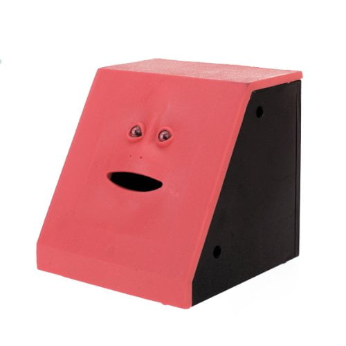 Facebank Electronic Face Saving Money Coin Eating Box Piggy Bank ...