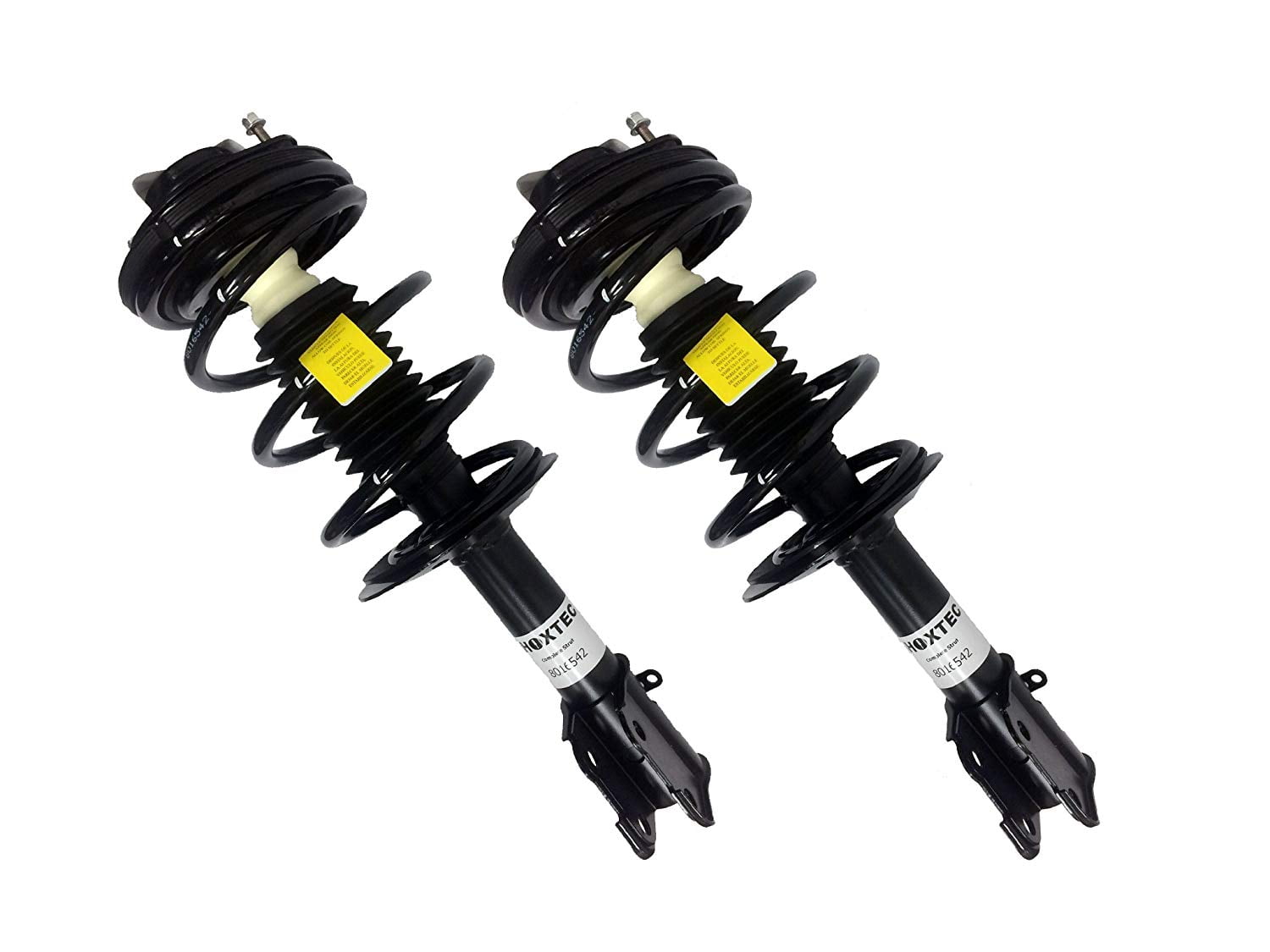 Shoxtec Front Pair 2 Complete Strut Coil Spring Assembly Fits 2001