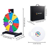 WinSpin 12" Spinning Wheel Math Game Kids Teaching Aid Elementary ...